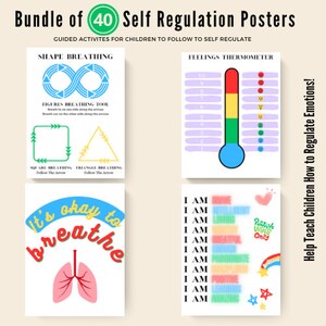 40 Printable Calm Down Corner Posters Sign Kit Calming Decor Print ...