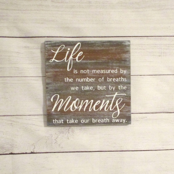 Life is Not Measured - Etsy