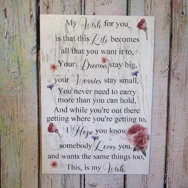 My Wish for You - Etsy