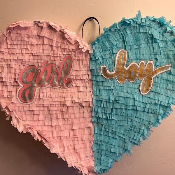 Gender Reveal Pinata - Etsy