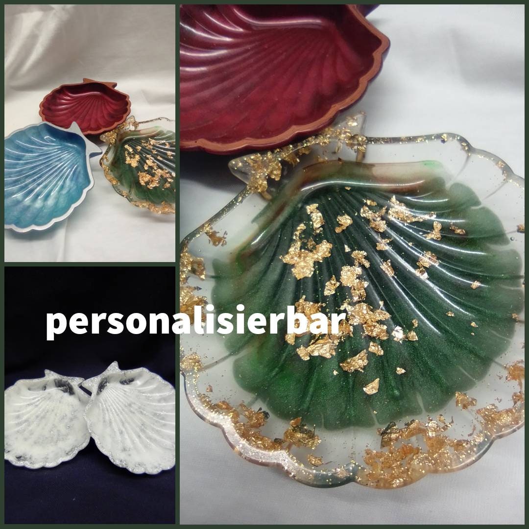 Shell Bowl 2 Pieces/soap Dish/jewelry Bowl/jewelry Tray, Individual ...