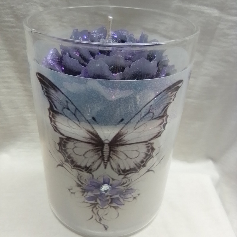 Butterfly Candle - Etsy