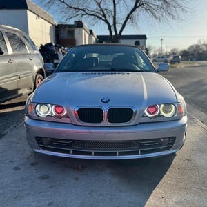 V2 BMW E46 Headlight Covers: Heart Style - Etsy