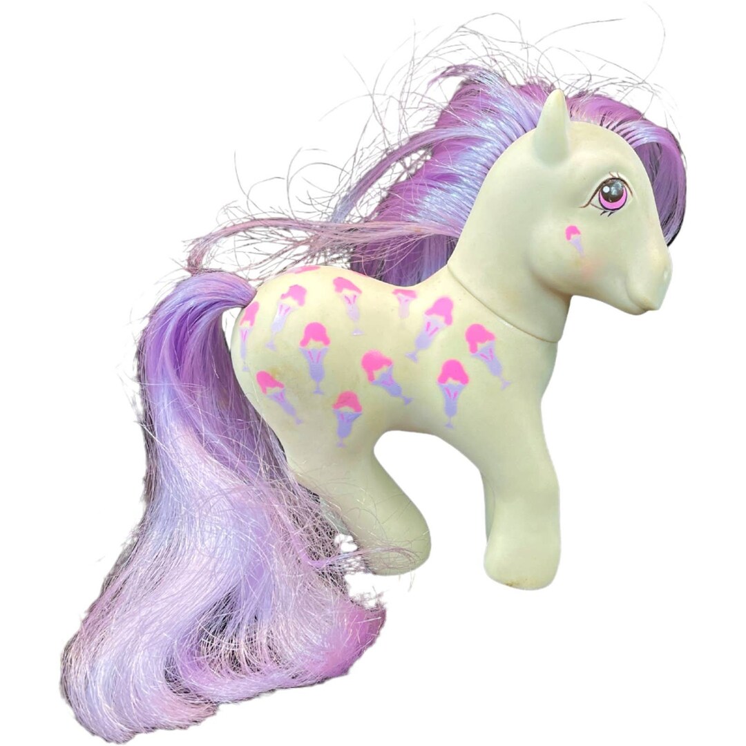 My Little Pony MLP G1 Y5 Scoops Satin Slipper Sweet Shoppe Hasbro 1987 ...