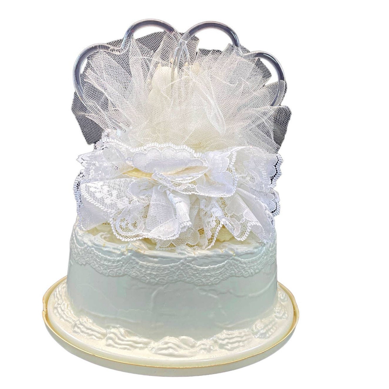 NEW Vintage Classic Precious Moments Cake Topper Wedding Lace - Etsy
