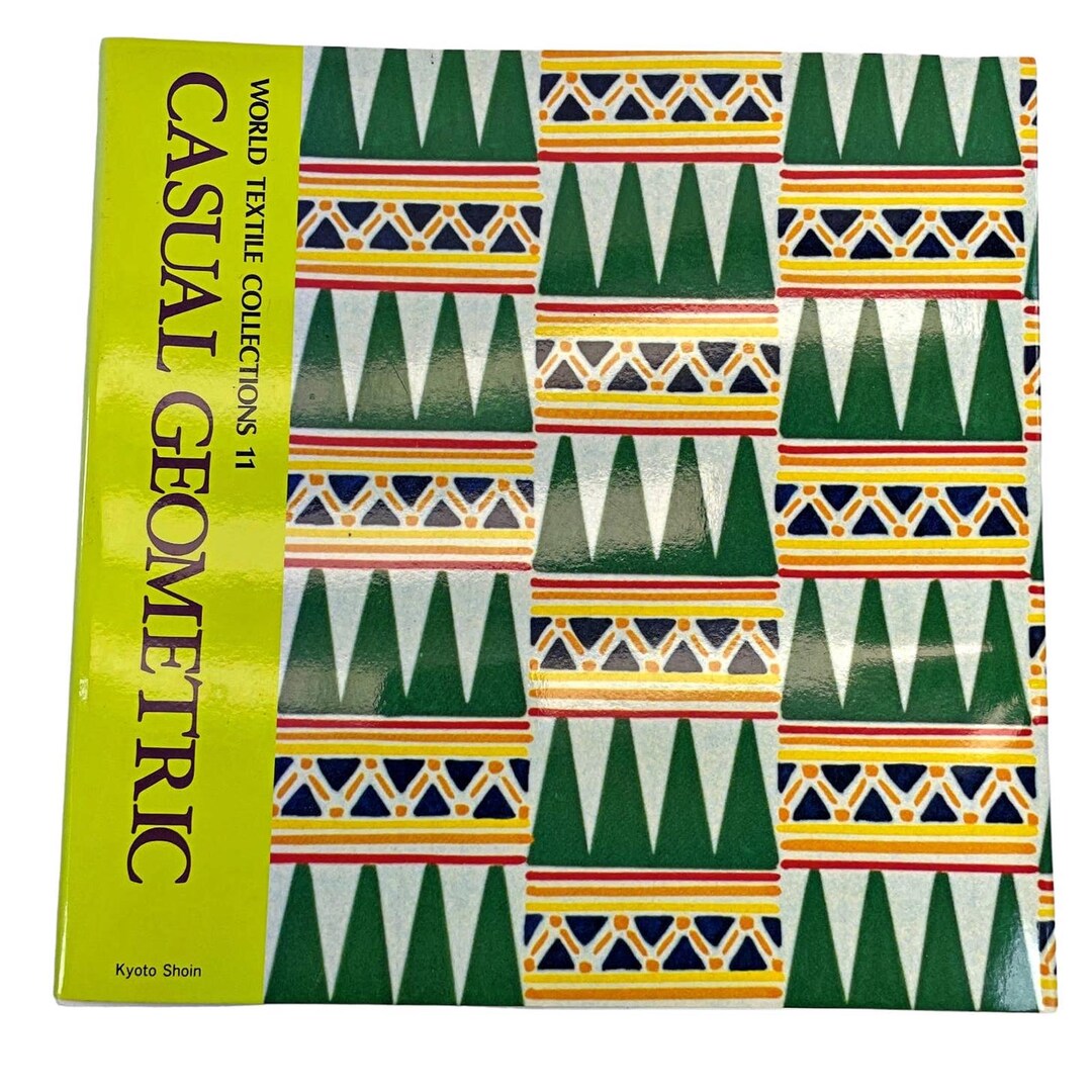 Casual Geometric 1992 by Kyoto Shoin World Textile - Etsy