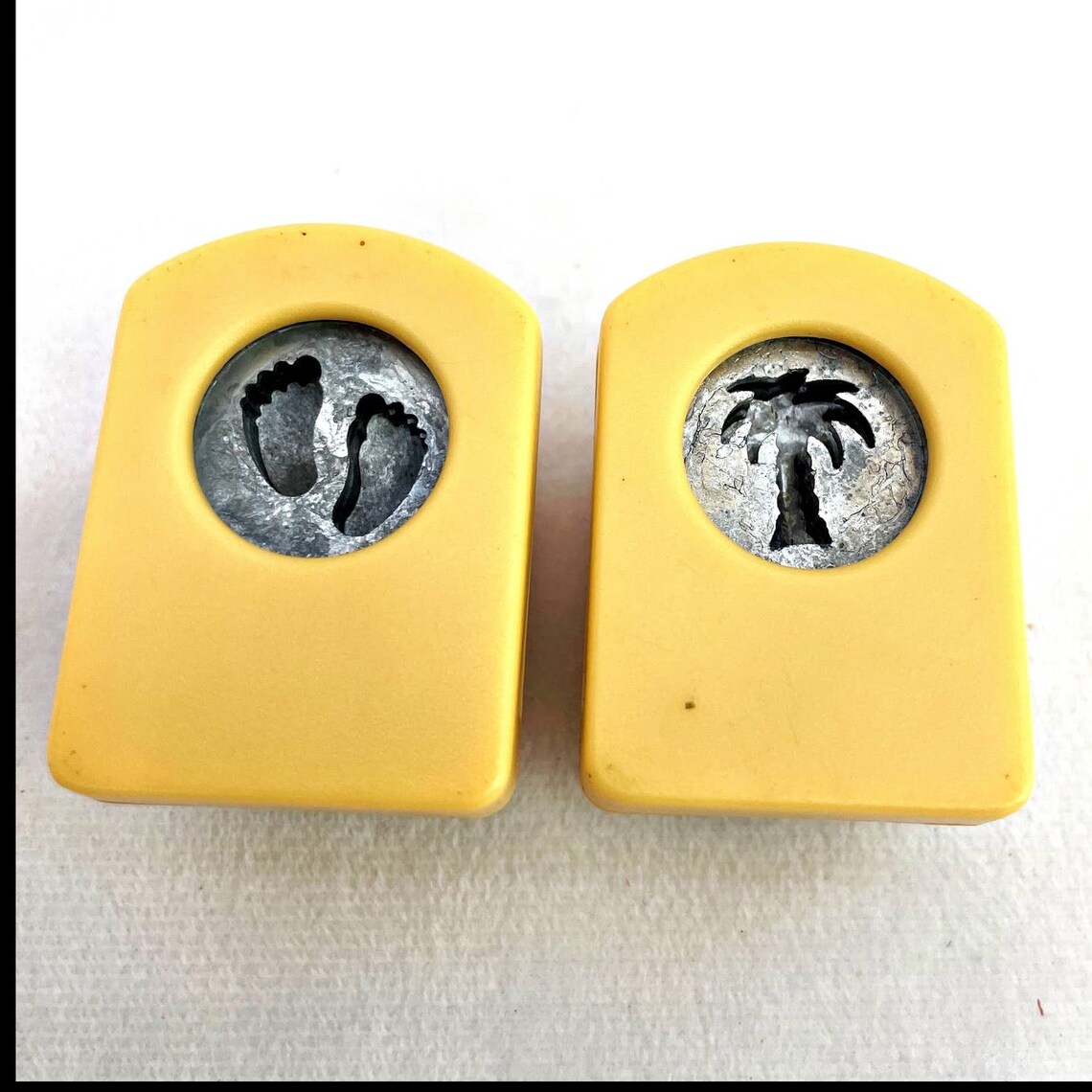 Marvy Uchida Paper Punches Palm Tree Footprints Tropical Beach ...