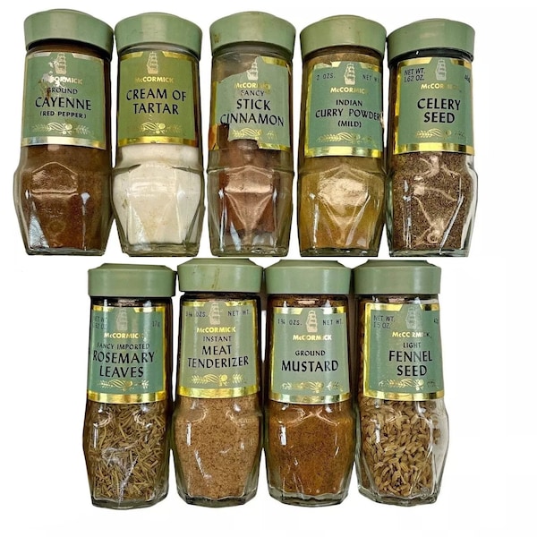 Mccormick Spice Jars - Etsy
