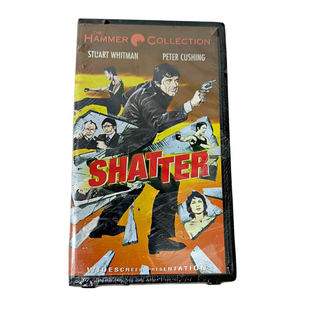 Shatter - the Hammer Collection - VHS - Sealed - Peter Cushing - *READ ...