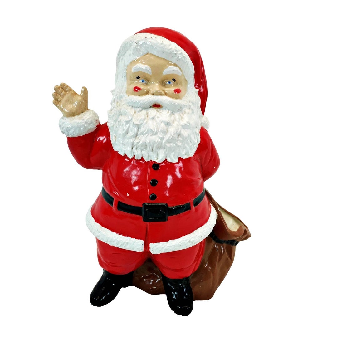 Vintage Duncan Ceramics Retro MCM Santa With Bag Planter Candy Nuts - Etsy