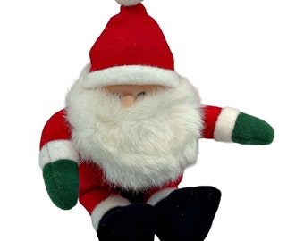 80s Plush Santa - Etsy