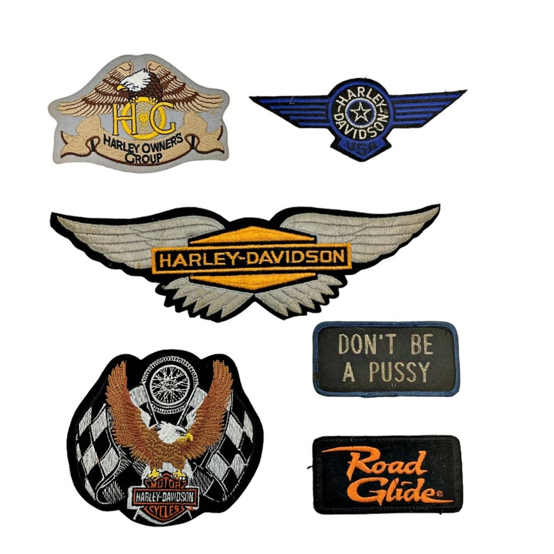 Harley Davidson HOG Lot 35 Pins Patches 2002-2015 Owners Group & Extras ...