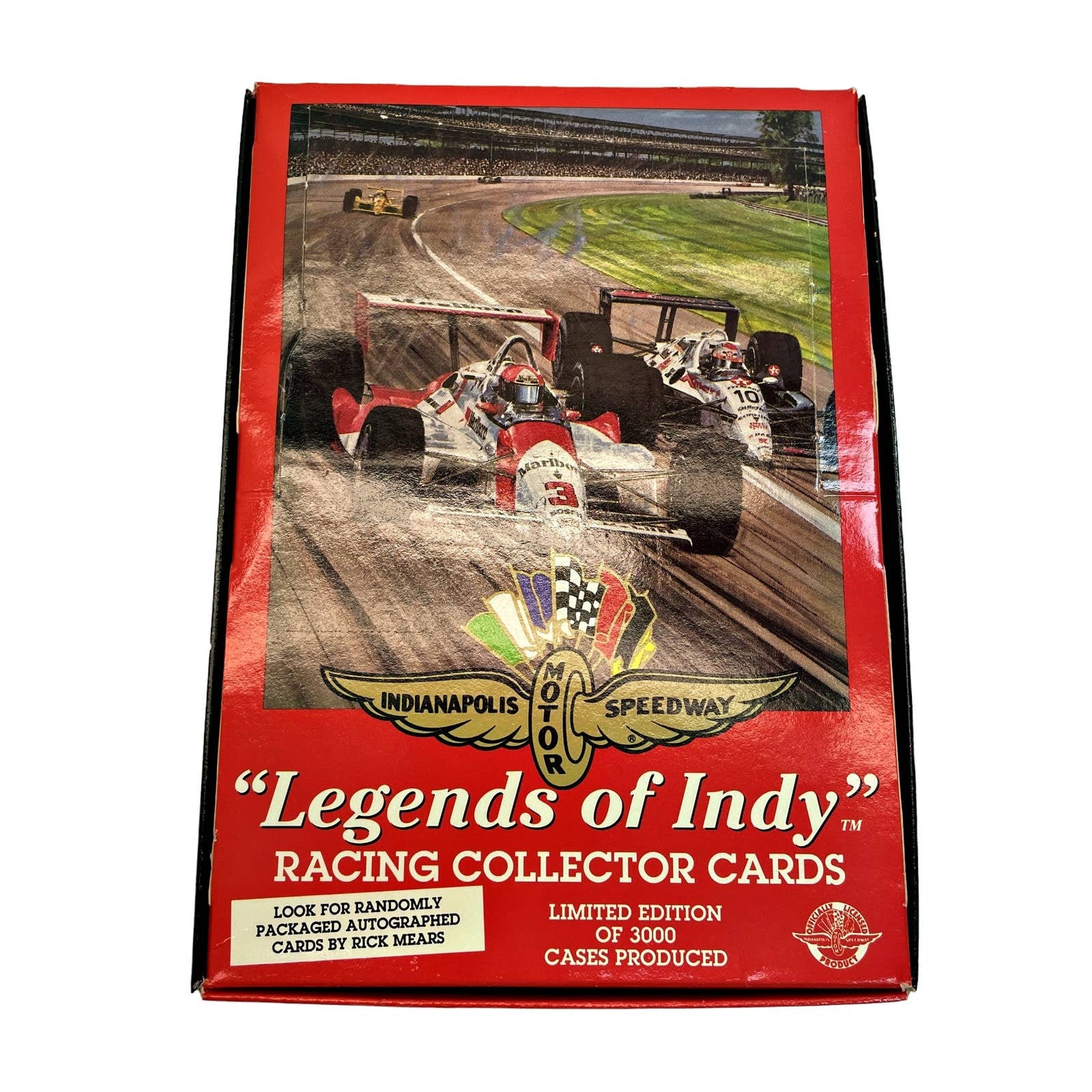 1992 Legends of Indy Racing Collector Cards Factory Case 12 Boxes of 36 ...