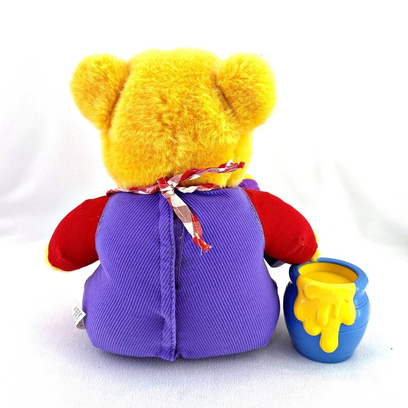 1999 Disney Mattel Winnie The Pooh Talking Moving Bear 12 Plush Honey