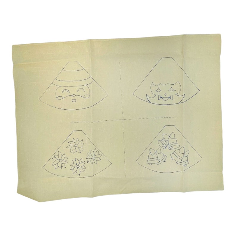 Vintage Quick Punch Christmas Ornaments Craft Kit by Cronar Dai Pat ...