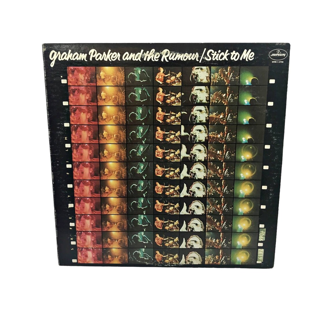 Graham Parker and the Rumour Stick to Me Vinyl Album W/stickers 1980 ...