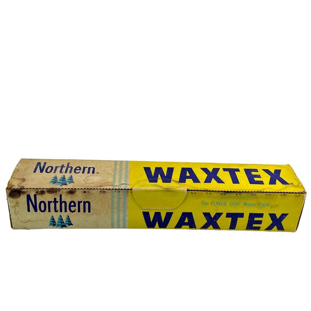 RARE Vintage NOS Never Opened! 50's Northern Waxtex Heavy Paper 100 Sf ...