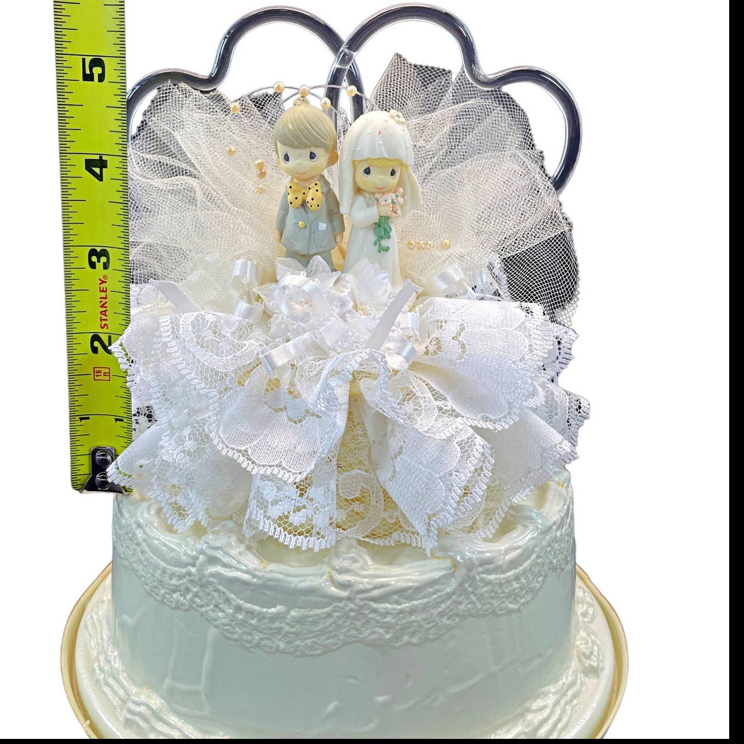 NEW Vintage Classic Precious Moments Cake Topper Wedding Lace - Etsy