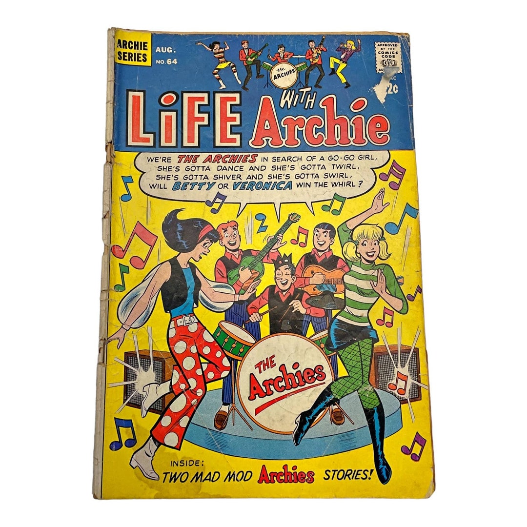 Life With Archie Comics #64 - Silver Age - Aug, 1967 Archie Series - Etsy