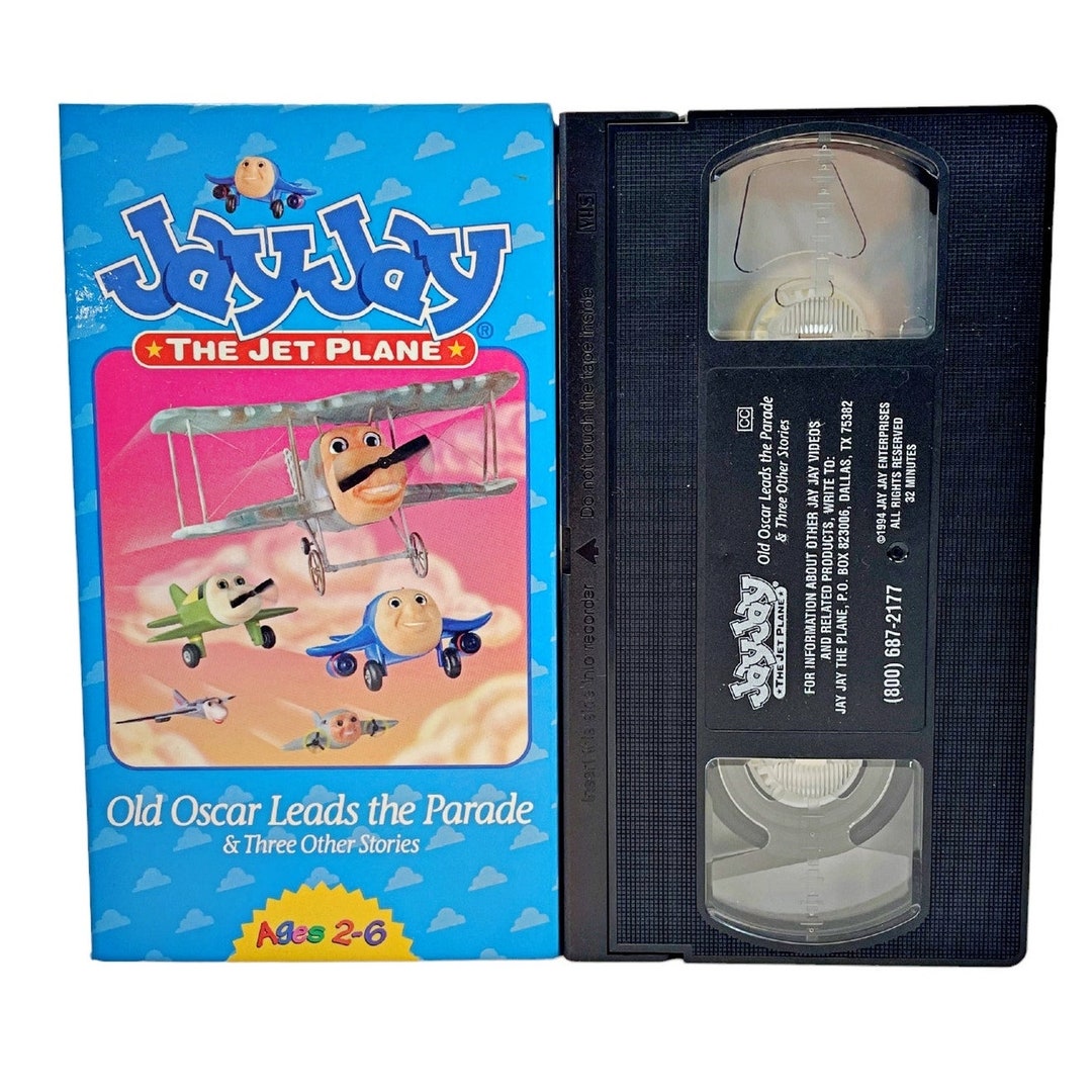 Jay Jay the Jet Plane Old Oscar Leads the Parade VHS Tape 1995 FREE ...