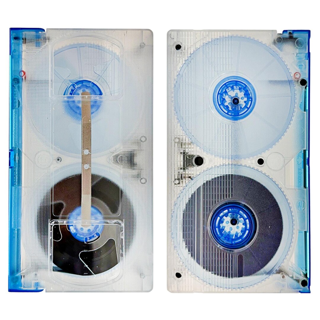 VHS is LIFE "clear With Blue Dust Cover & Spools" VHS Shell and T-130 ...