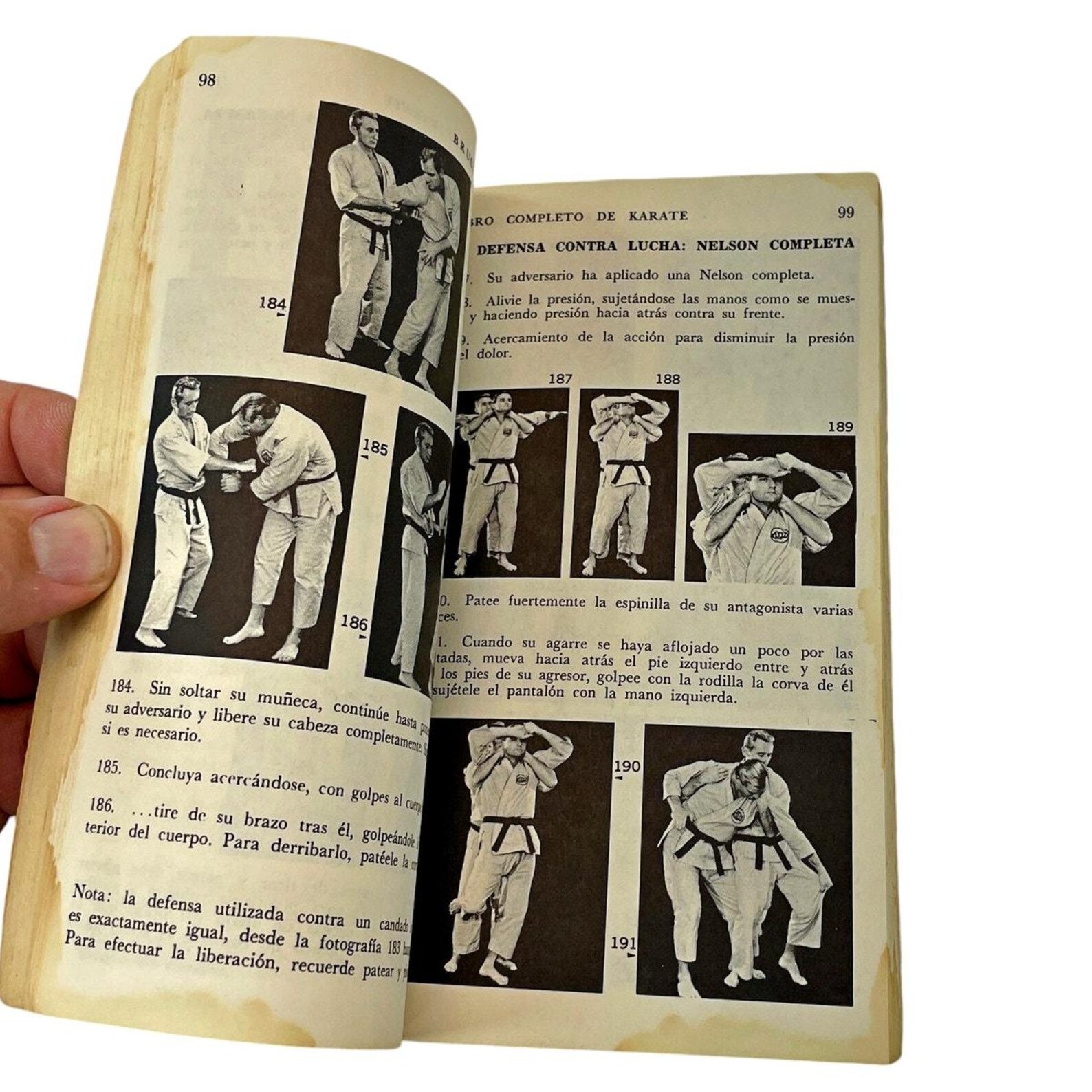 Complete Book of Karate Bruce Tegner 1968 Mexico Spanish Edition - Etsy