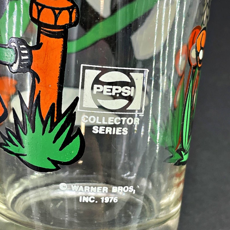 Pepe Le Pew and Daffy Duck Pepsi Collectible Vintage Glass - Etsy