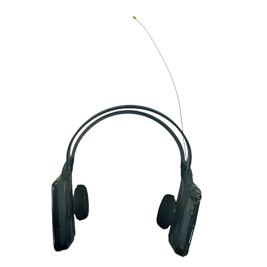 Sony SRF-FM1 Stereo Receiver Headphones Vintage Headphone 1985 WORKS ...