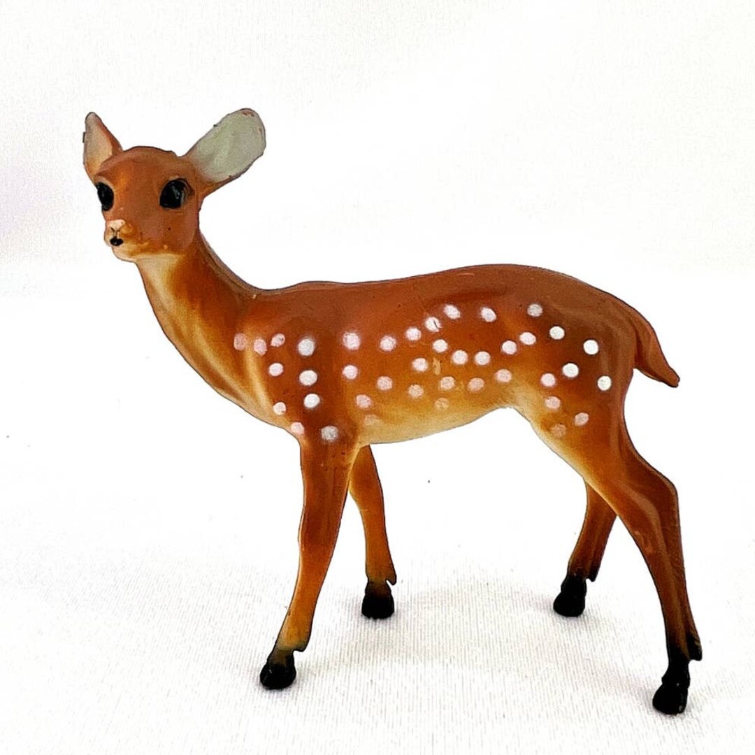 Celluloid 4 1/2" Deer Figure Hong Kong No.651 Pristine Vintage ...