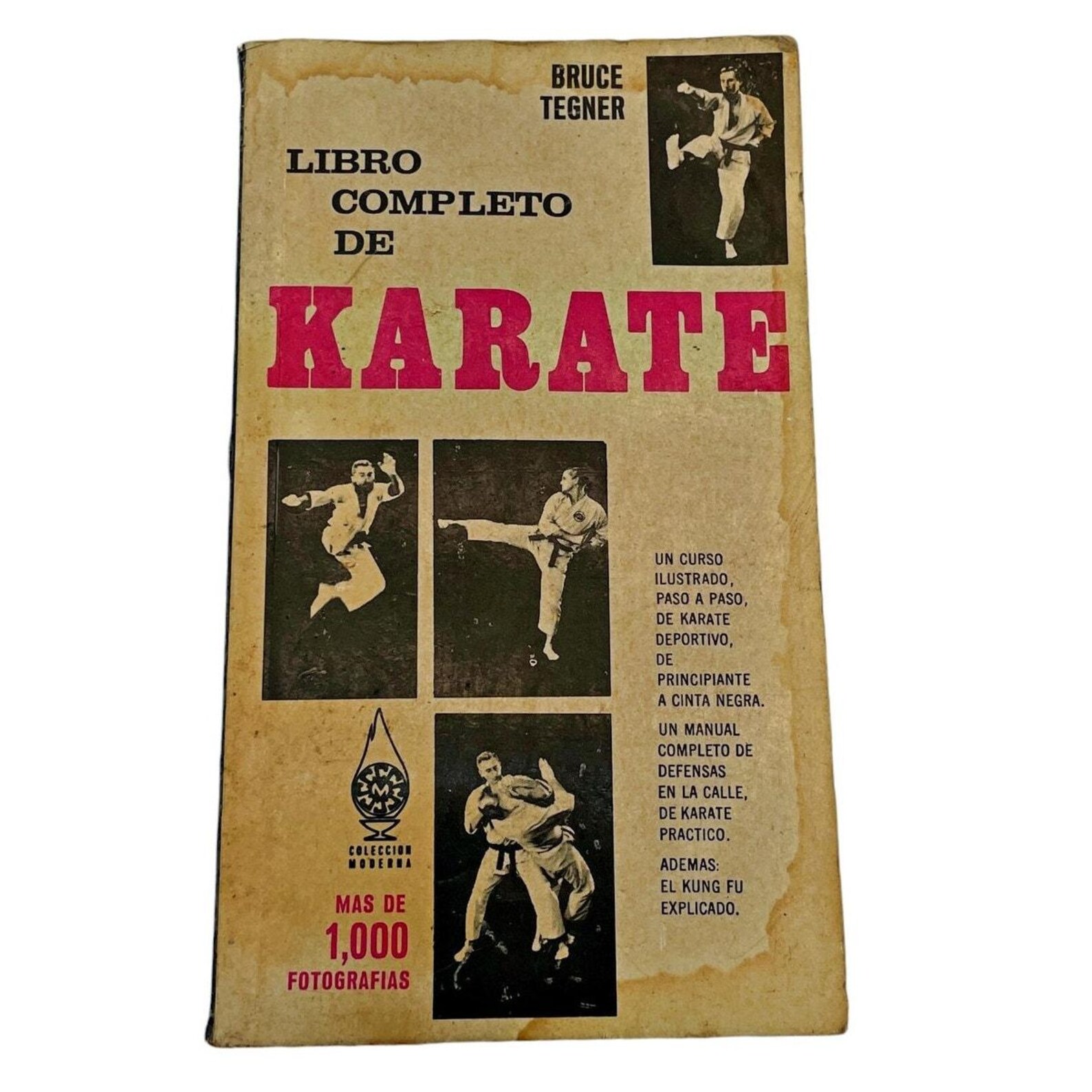 Complete Book of Karate Bruce Tegner 1968 Mexico Spanish Edition - Etsy