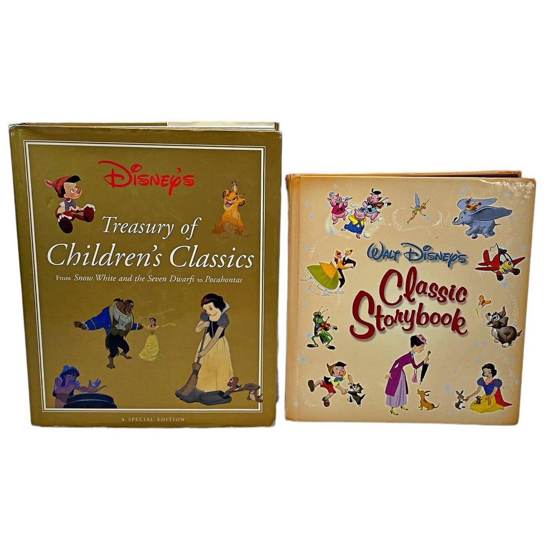 Lot of 2 Disney Treasury of Children's Classics 1997 & Classic ...