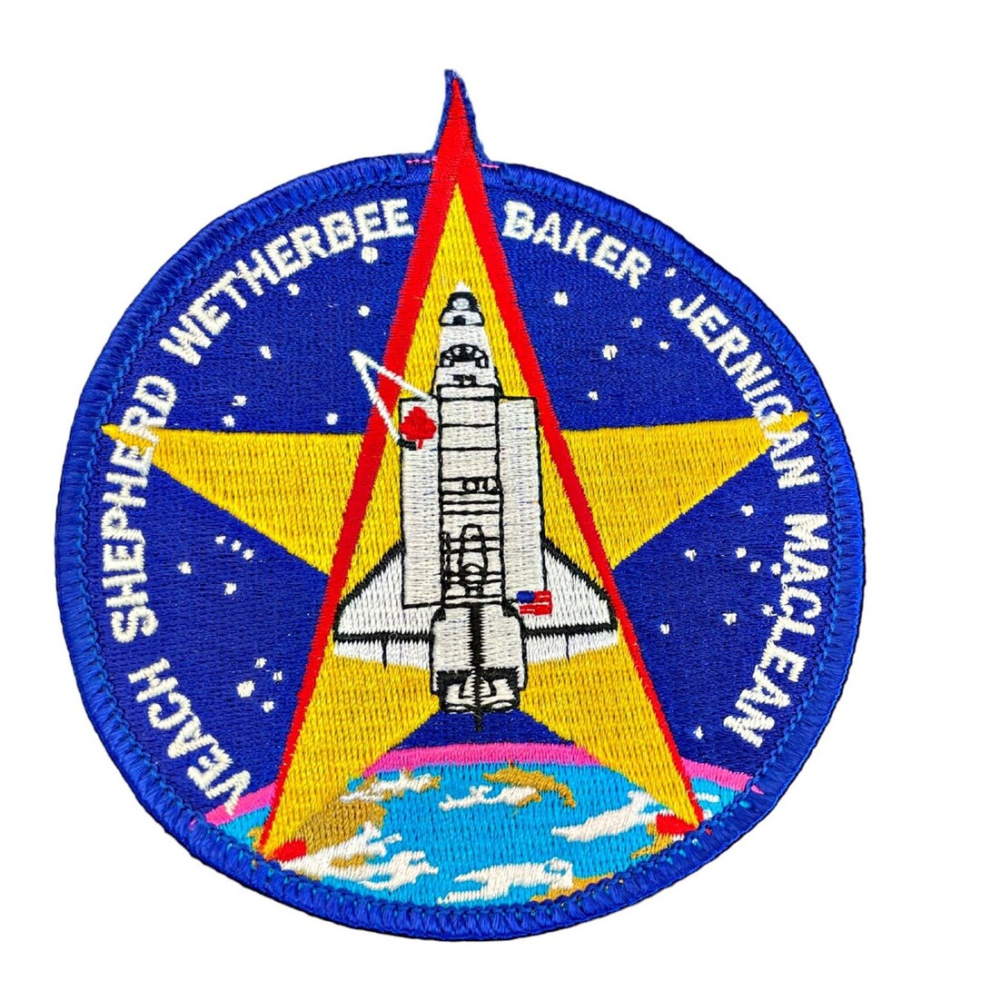 NASA Space Shuttle STS-52 Mission Patch Veach Baker Shepherd Wetherbee Maclean - Etsy