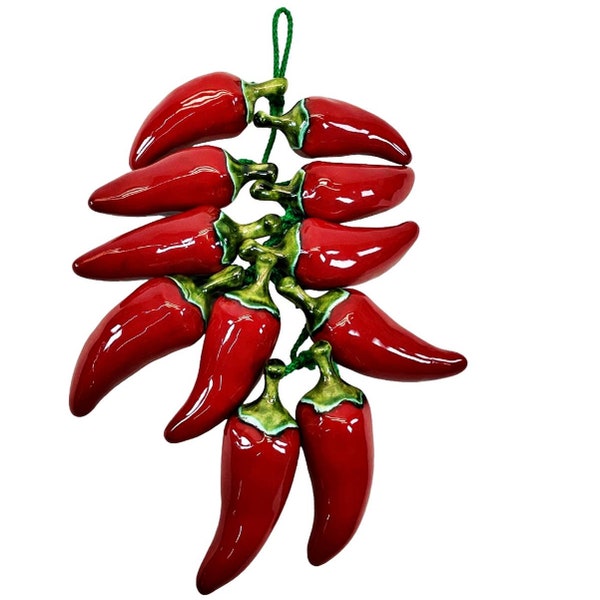 Ceramic Chili Pepper Decor - Etsy