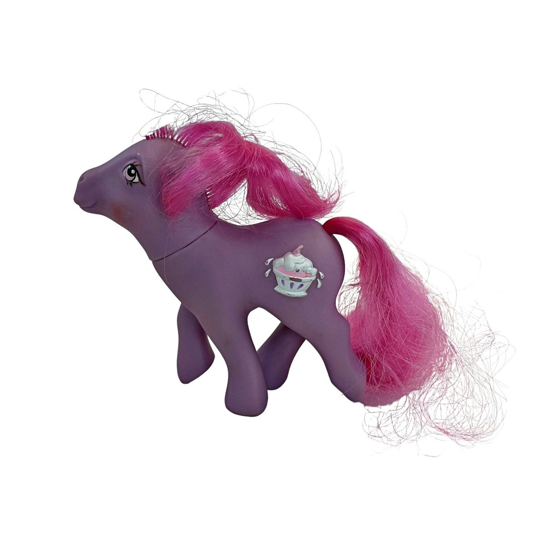 Hasbro My Little Pony G1 87 Y6 Sherbert Sorbet Surprise Purple Pink ...