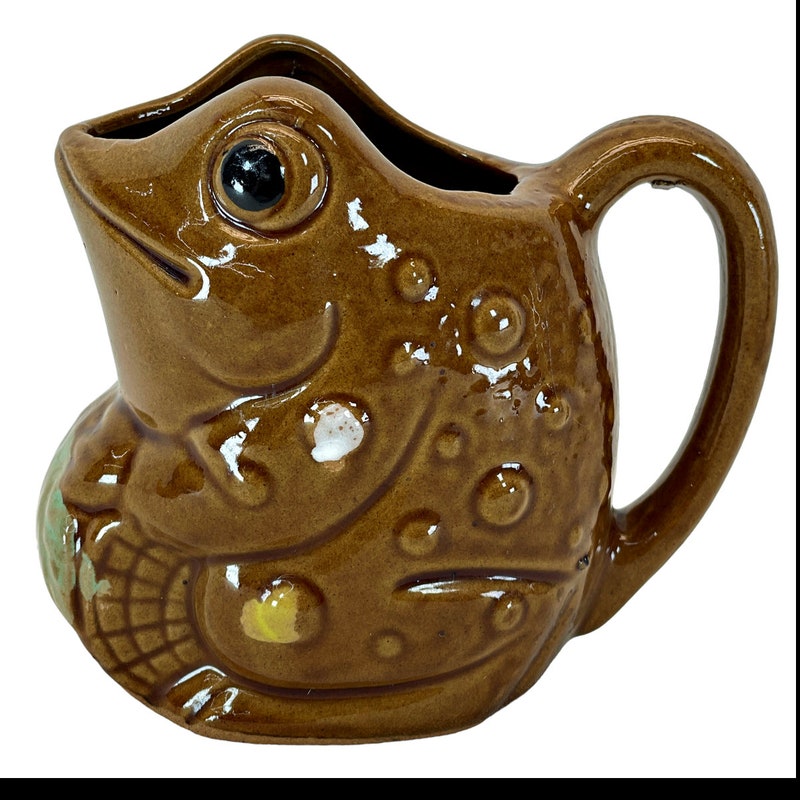 Frog Pitcher - Etsy