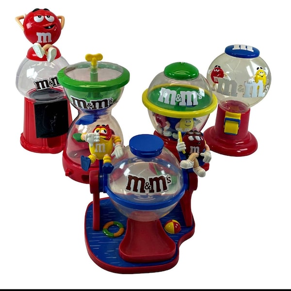 Vintage M & M Candy Dispenser - Etsy