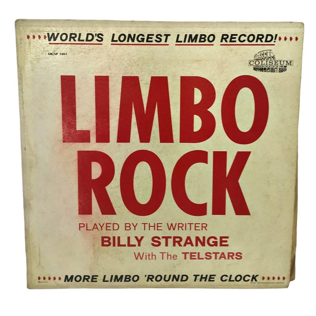 LP Billy STRANGE W/the Telstars Limbo Rock (OG Vinyl, Coliseum) Longest ...