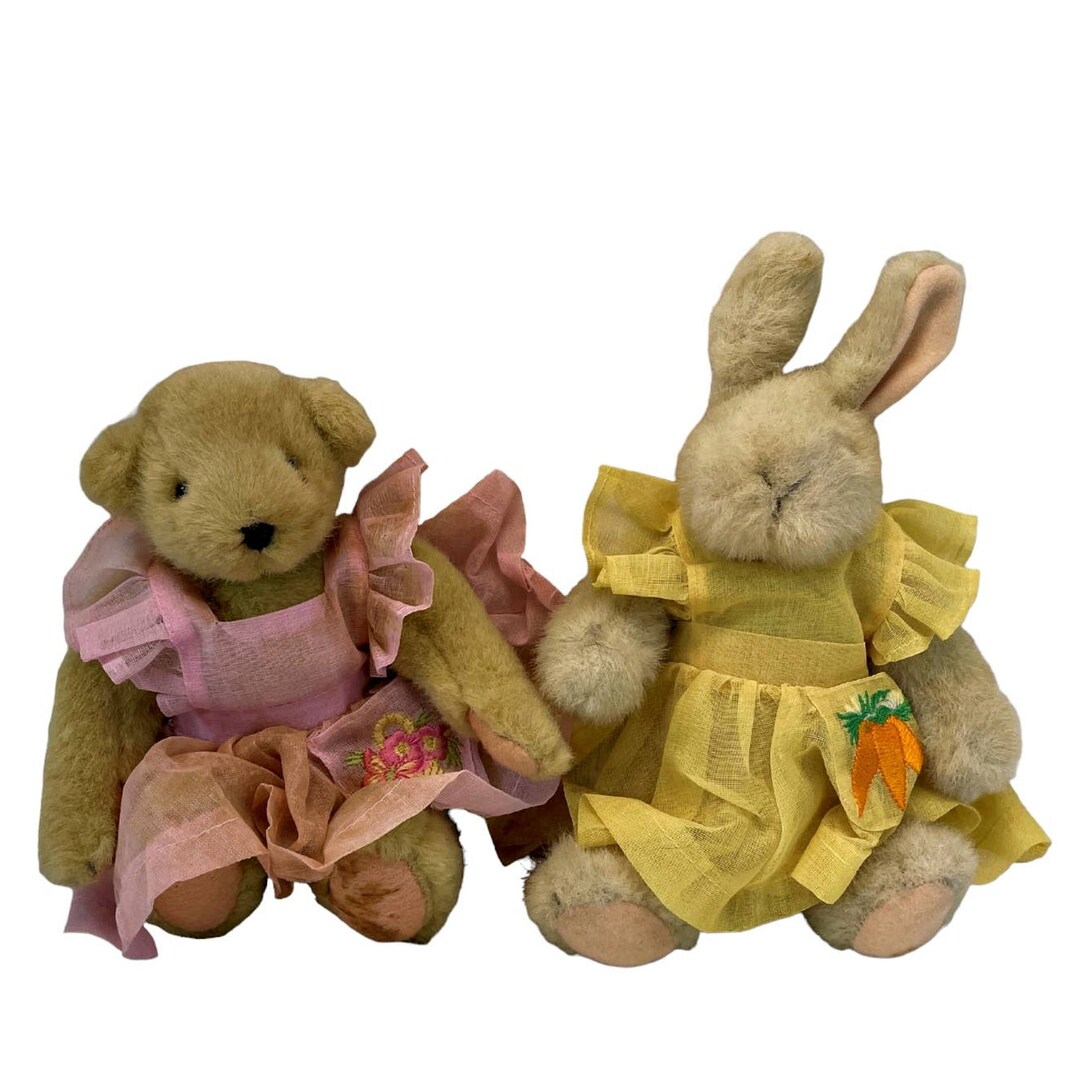 Vintage 1982 Muffy Vanderbear And 1990 Hoppy Vanderhare Lot Etsy