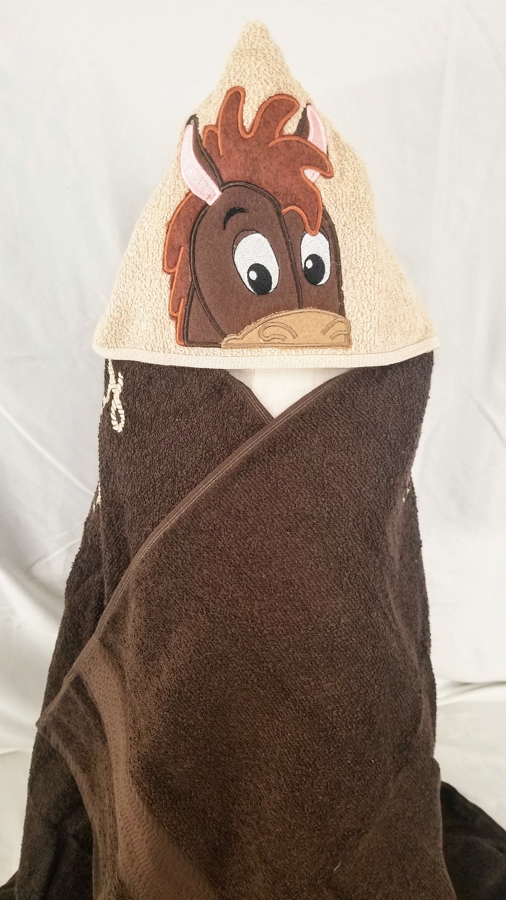 Cowboy Horse Hooded Towel - Etsy