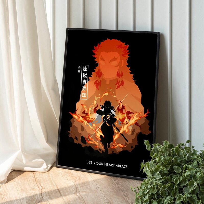 Kyojuro Rengoku Poster - Etsy