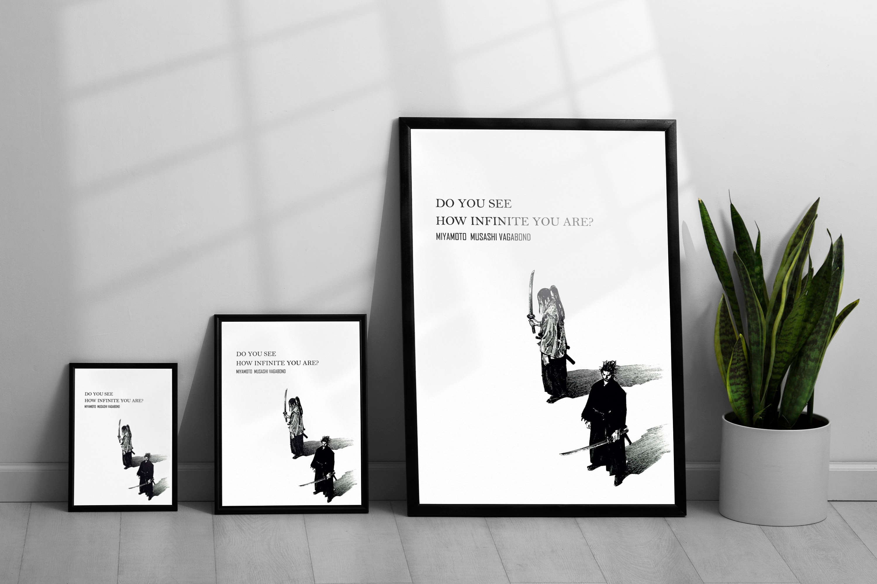 Vagabond Miyamoto Musashi, Printable Wall Art, Manga Aesthetic Panels ...