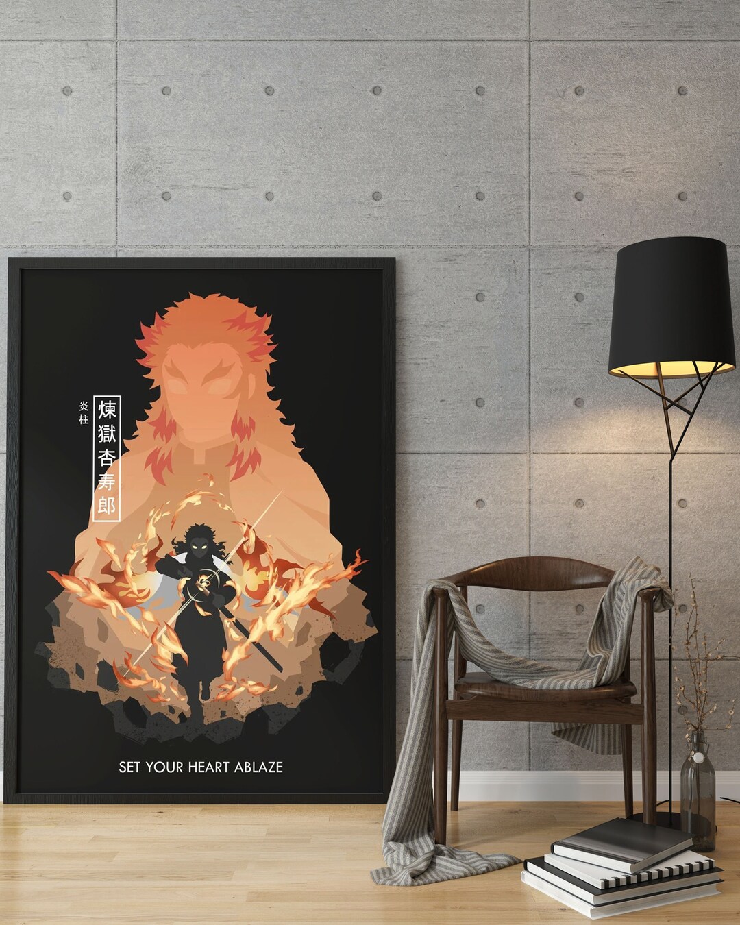 Rengoku Kyojuro Unique Anime Posters Trendy Designs for Home Decor ...