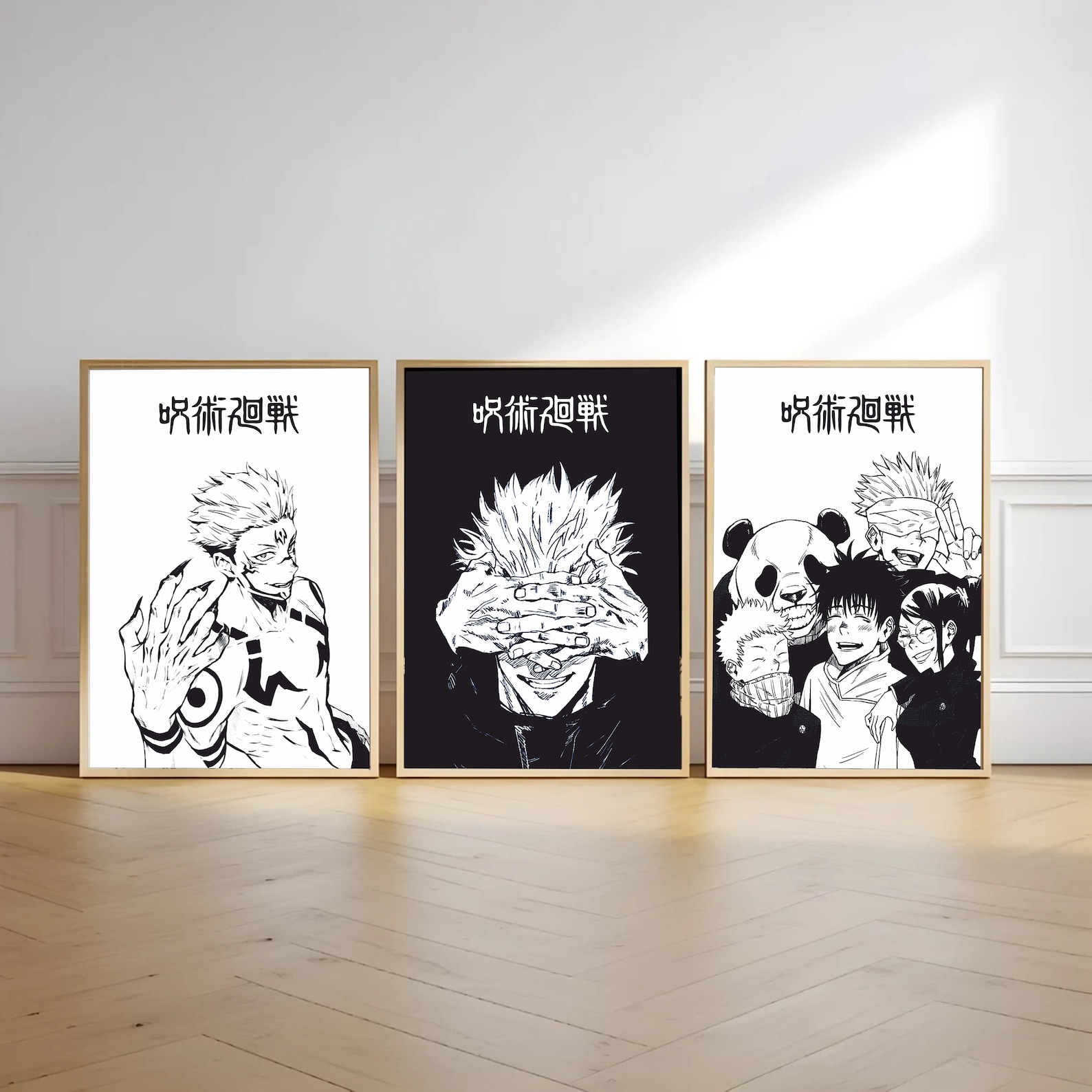 Set of 3 - High-quality Anime Poster - Manga Art, Stunning Wall ...