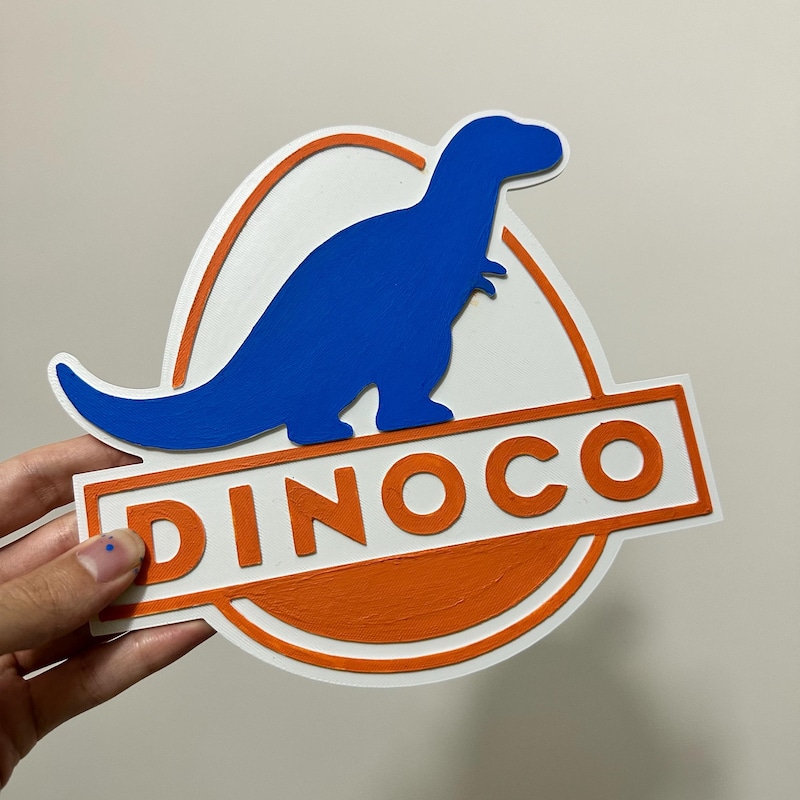 Dinoco Logo - Etsy