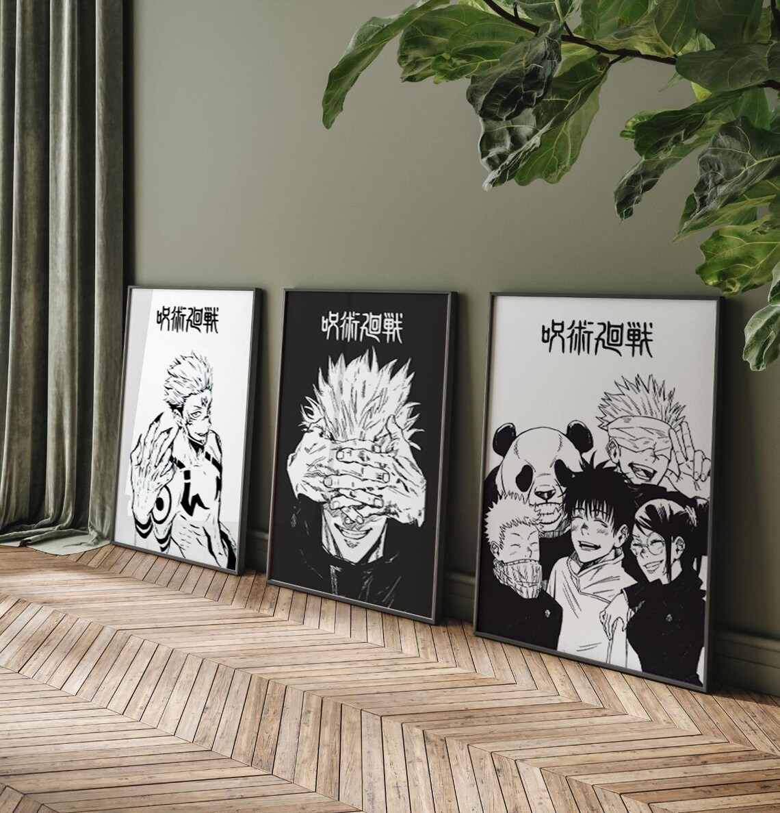 Set of 3 - High-quality Anime Poster - Manga Art, Stunning Wall ...