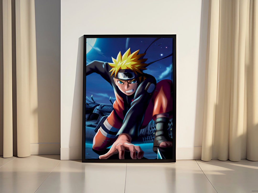 Naruto Uzumaki Poster High-quality Anime Wall Art Perfect Decor for ...