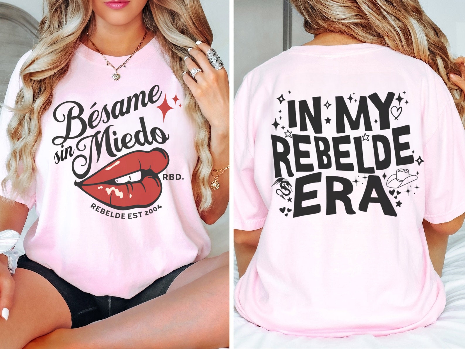Besame Sin Miedo RBD Soy Rebelde Tour 2023 Shirt Designed & Sold By ...
