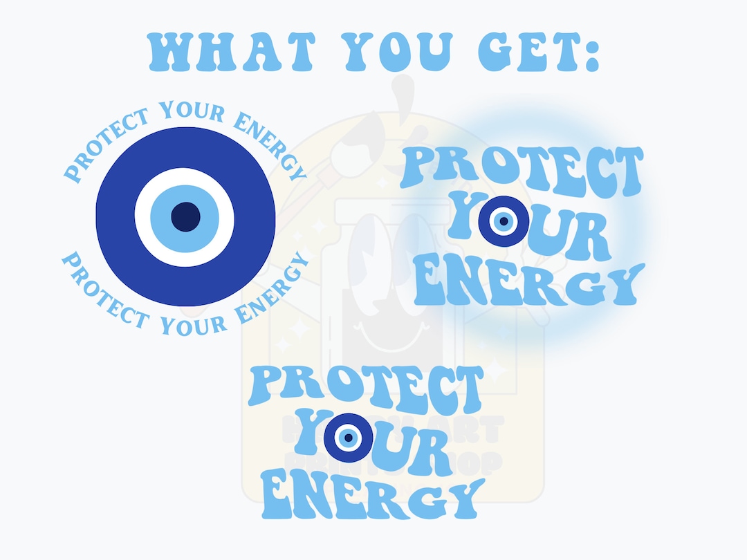 Protect Your Energy Svg + Design Bundle Png + Sublimation Graphic ...