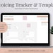 Invoice Tracker & Template Google Sheets | Automatic Invoicing Tool | Invoicing Spreadsheet ...
