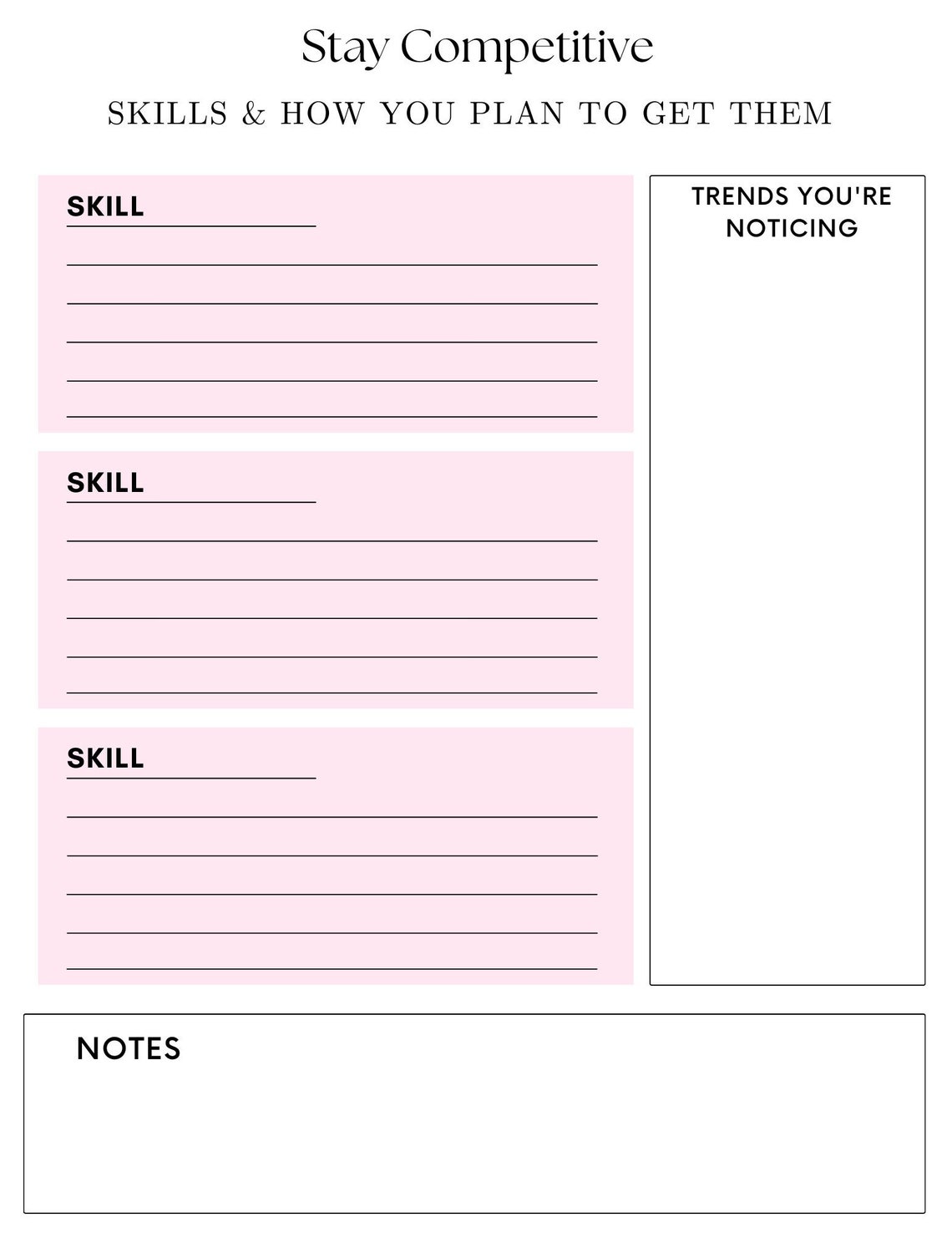 Work Smart Productivity, Planner, Goal, Tasks, List, Checklist, Tracker ...